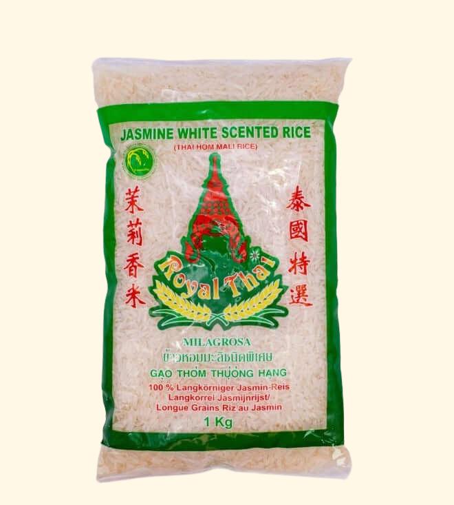 Royal Thai Jasmine White Scented Rice 1 kg